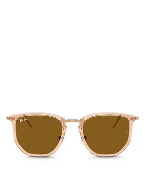 Ray-ban Round Sunglasses, 50mm - Brown