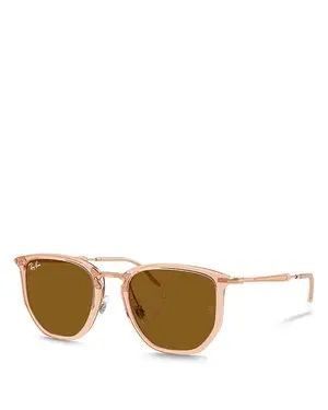 Ray-ban Round Sunglasses, 50mm - Brown