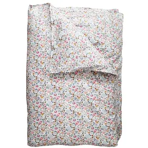 COCO & WOLF Liberty Fabric Print Duvet Set - Betsy Grey
