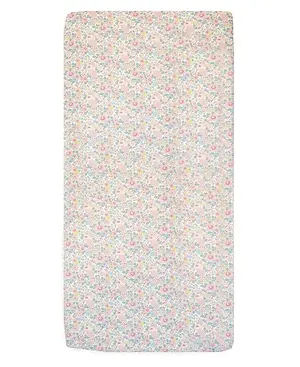 COCO & WOLF Liberty Fabric Print Fitted Sheet - Betsy Candy Floss