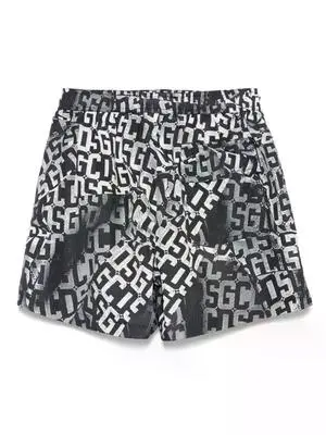 Gcds Logo-print Swim Shorts