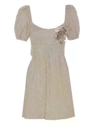 Elisabetta Franchi Polka Dot Dress