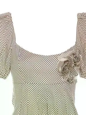 Elisabetta Franchi Polka Dot Dress