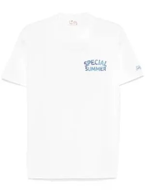 MC2 SAINT BARTH Summer Vespa T-shirt - White