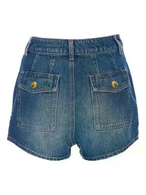 Elisabetta Franchi High-waisted Denim Shorts