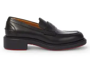CHRISTIAN LOUBOUTIN Urbino Moc Flat Loafers