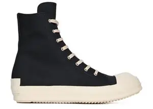 Rick Owens Hollywood High-top Sneakers - Black/milk