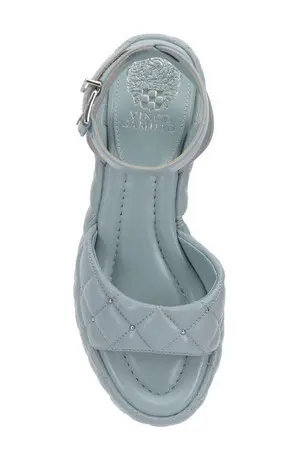 Vince Camuto Ellah Platform Sandals - Celeste Blue