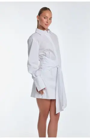 THE NOLI SHOP Noli Yoga Lana Wrap Shirt Dress