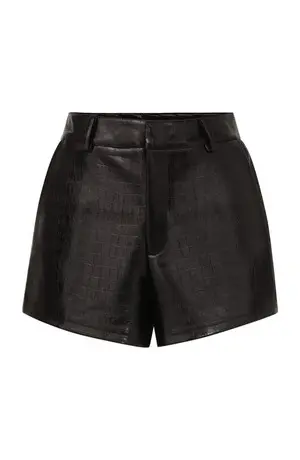 THE NOLI SHOP Noli Yoga Jaclyn Leather Short