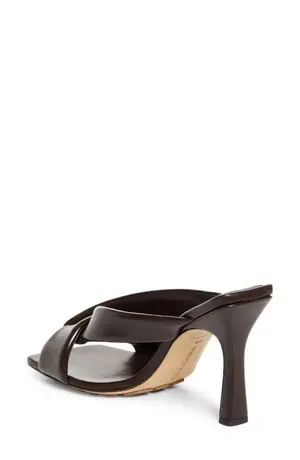 Bottega Veneta Riva Crossover Strap Sandal - Fondant