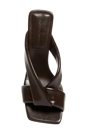 Bottega Veneta Riva Crossover Strap Sandal - Fondant