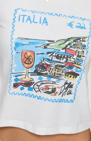 Princess Polly Edenia Italia Graphic T-shirt