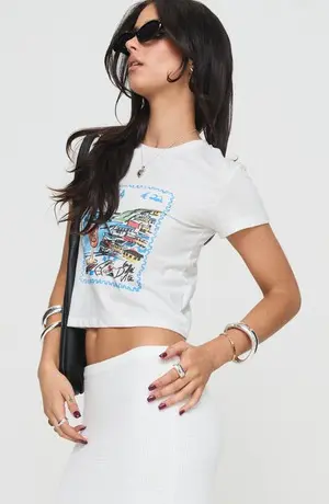 Princess Polly Edenia Italia Graphic T-shirt
