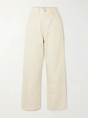 RÓHE High-rise Wide-leg Jeans - Neutrals