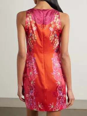 Saloni Alba-b Printed Mini Dress