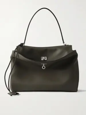 Balenciaga Rodeo Medium Leather Shoulder Bag