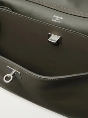 Balenciaga Rodeo Medium Leather Shoulder Bag