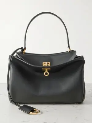 Balenciaga Rodeo Small Leather Tote - Black