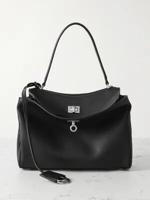 Balenciaga Rodeo Small Leather Tote - Black