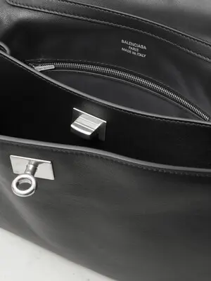 Balenciaga Rodeo Small Leather Tote - Black