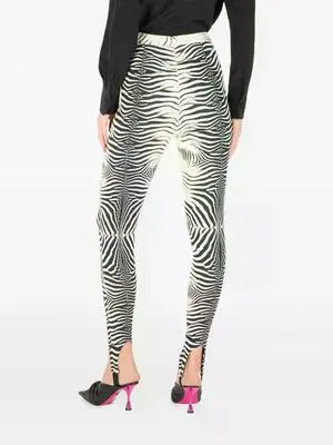 Roberto Cavalli Zebra-print Leggings