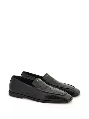 FERRAGAMO Leather Loafers