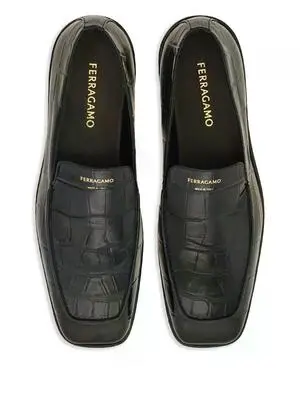 FERRAGAMO Leather Loafers