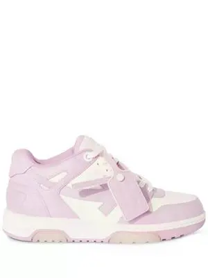 Off-white Flat Sneakers For Women