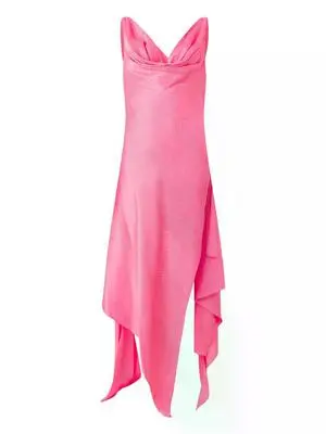 Roberto Cavalli Silk Midi Dress