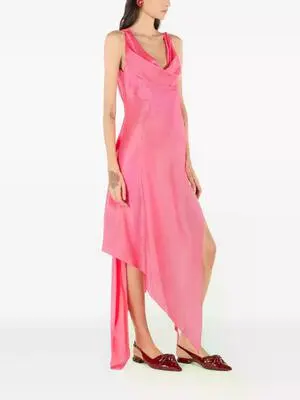 Roberto Cavalli Silk Midi Dress
