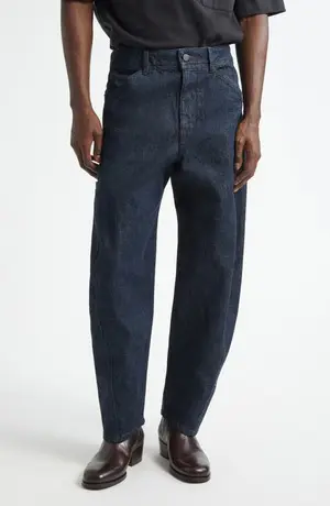 Lemaire Medium Wash Bottoms For Men