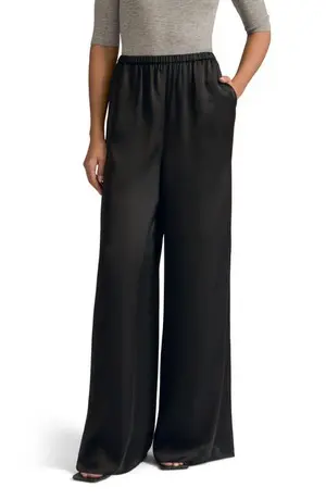 FAVORITE DAUGHTER Wide Leg Trousers - Black