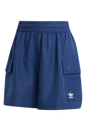 Adidas Originals By Alexander Wang Essentials Cargo Shorts - Night Indigo