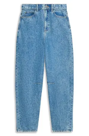 Theory Barrel Leg Jeans - Ice Blue
