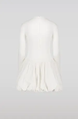 SAEMDI Cloud Mini Dress - Ivory