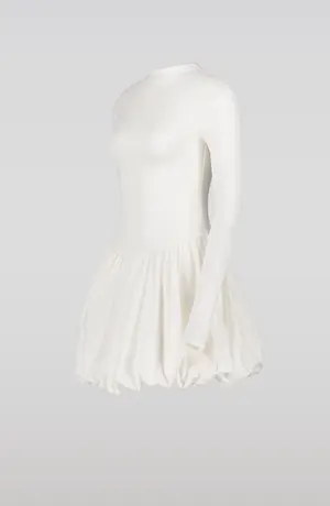 SAEMDI Cloud Mini Dress - Ivory