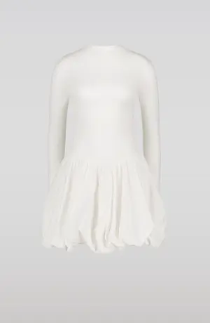 SAEMDI Cloud Mini Dress - Ivory