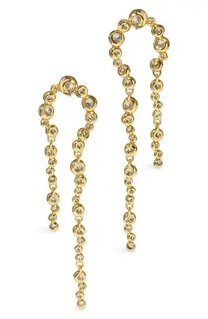 Alexis Bittar Asterales Arched Drop Earrings