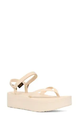 Teva Slim Flatform Sandal - Coconut