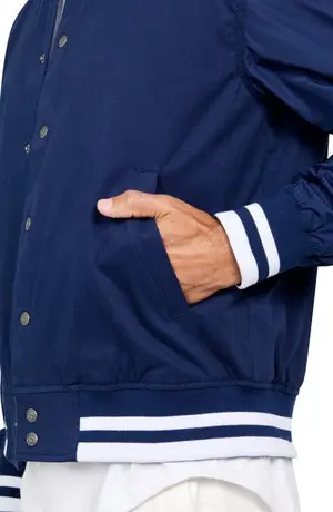 CON.STRUCT Solid Varsity Jacket