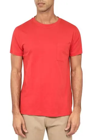 CON.STRUCT Slim Fit Solid Crew T-shirt - Red