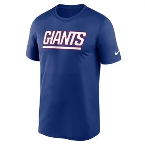 Nike New York Giants Primetime Legend Wordmark Performance T-shirt