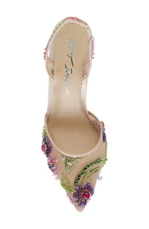Betsey Johnson Velma Pointed Toe Slingback Pumps