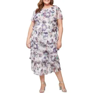 Sl Fashions Printed Dresses