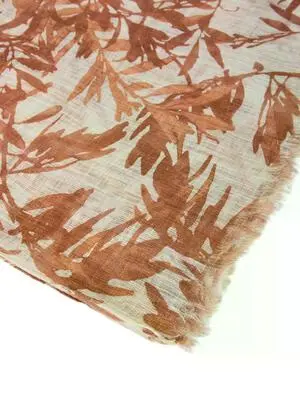 Brunello Cucinelli Floral-print Scarf