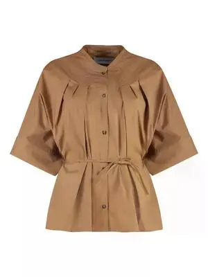 YVES SALOMON Belted Shirt