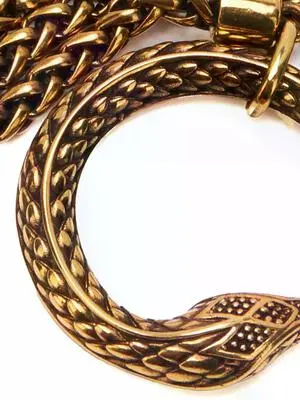 Roberto Cavalli Snake Pendant Necklace