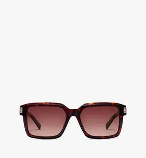 Mcm MCM Oversized Square Sunglasses Dark Havana