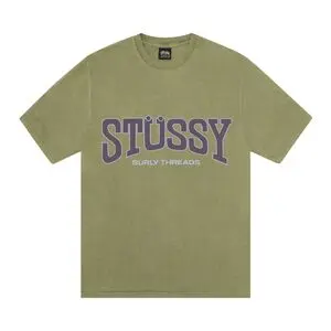 StÜssy Burly Threads Tee 'olive